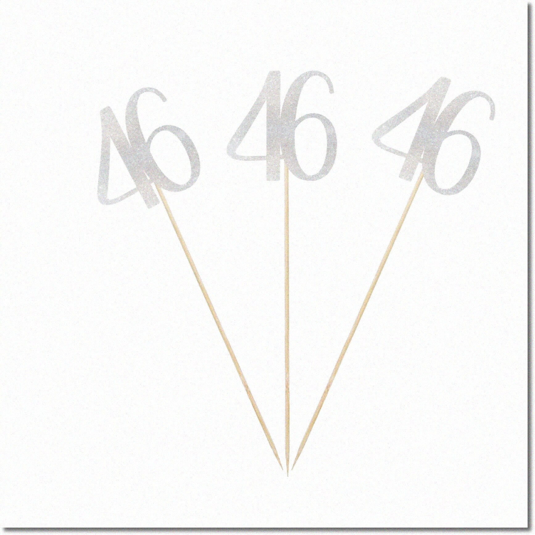 Sparkling 46th Birthday Bash Bundle - Glittery Table Toppers ...