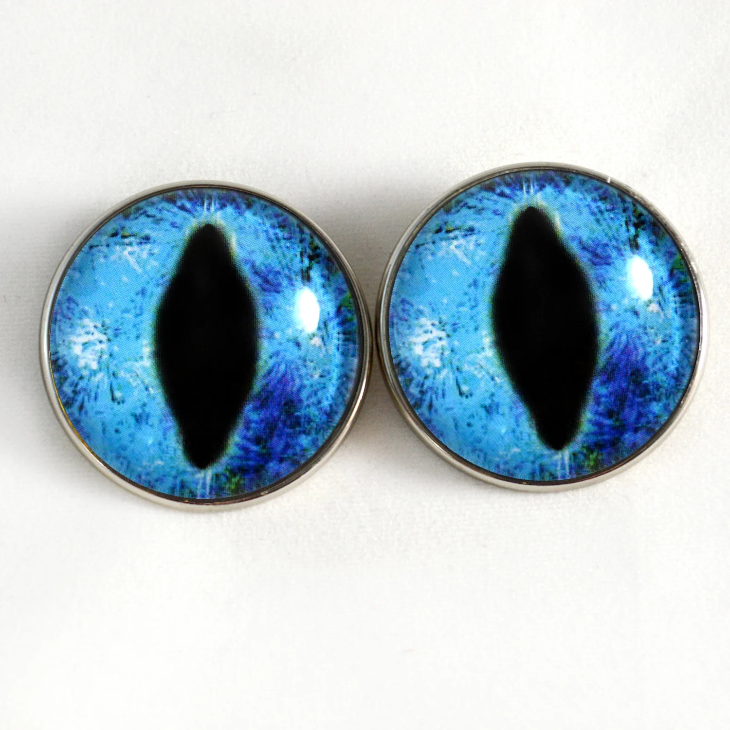 Sparkling Blue Dragon Sew-On Button Glass Eyes - Walmart.com