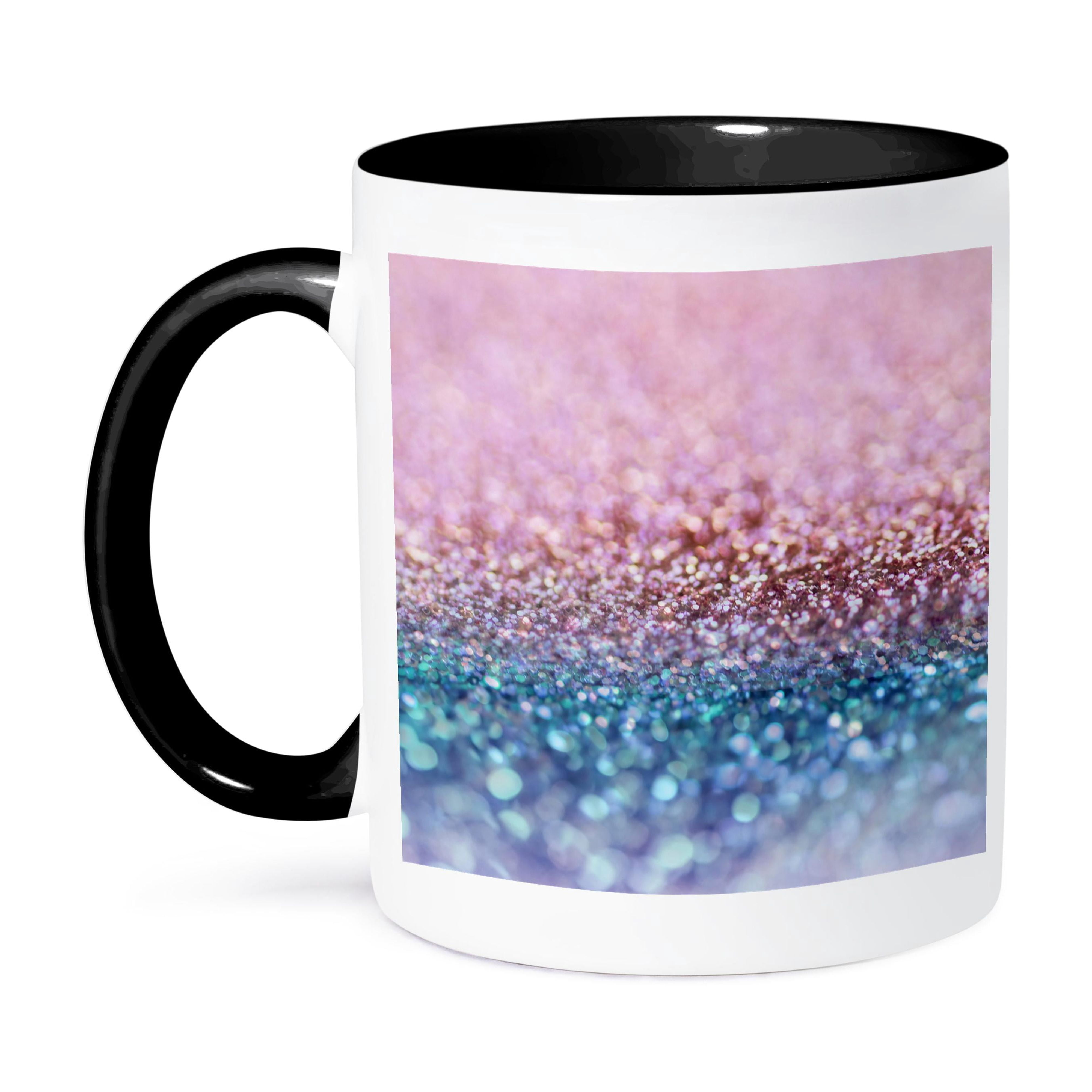 3dRose, Sparkling Blue Pink Luxury Shine Girly Elegant Mermaid Glitter ...