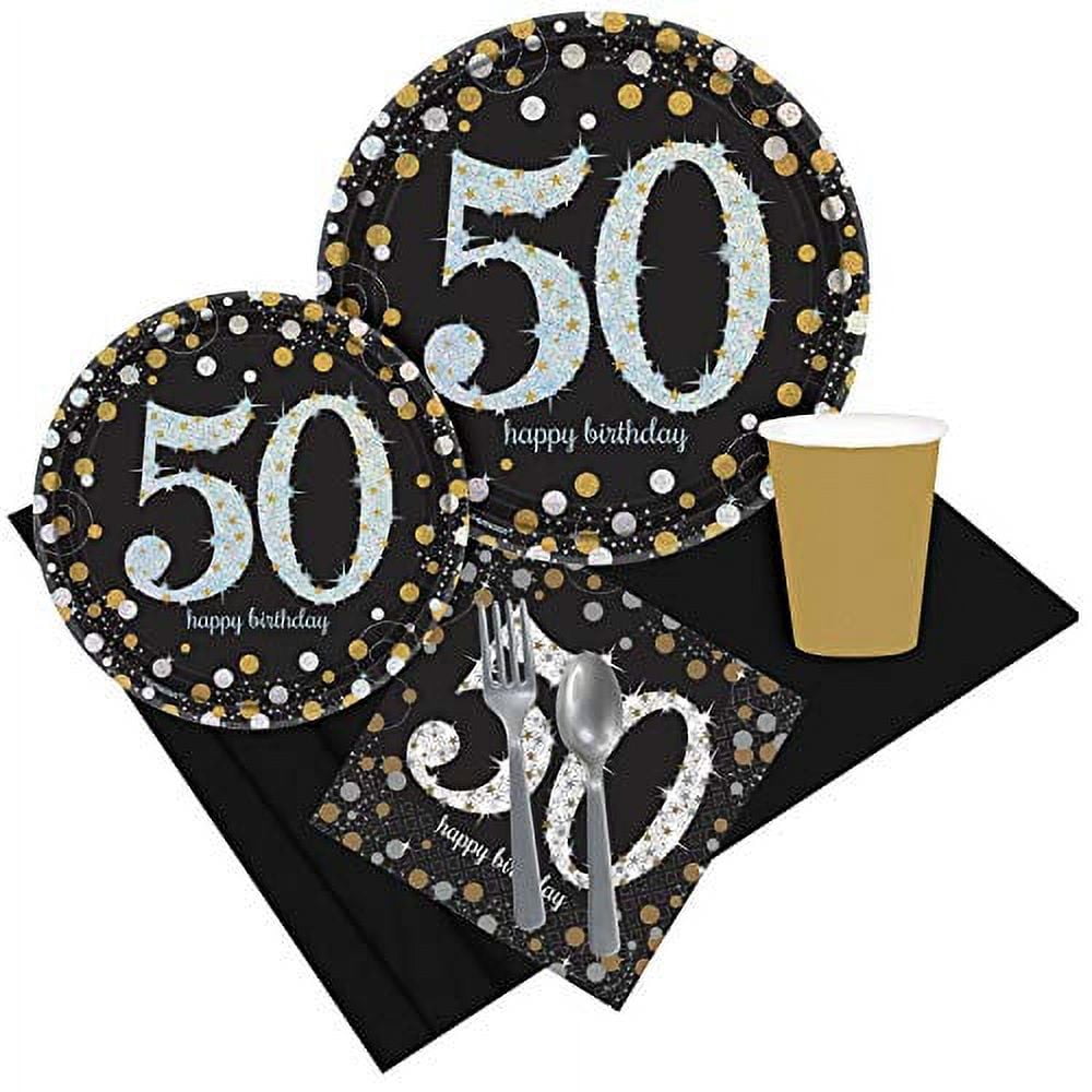 Sparkling Celebration 50th Birthday Party Pack For 8
