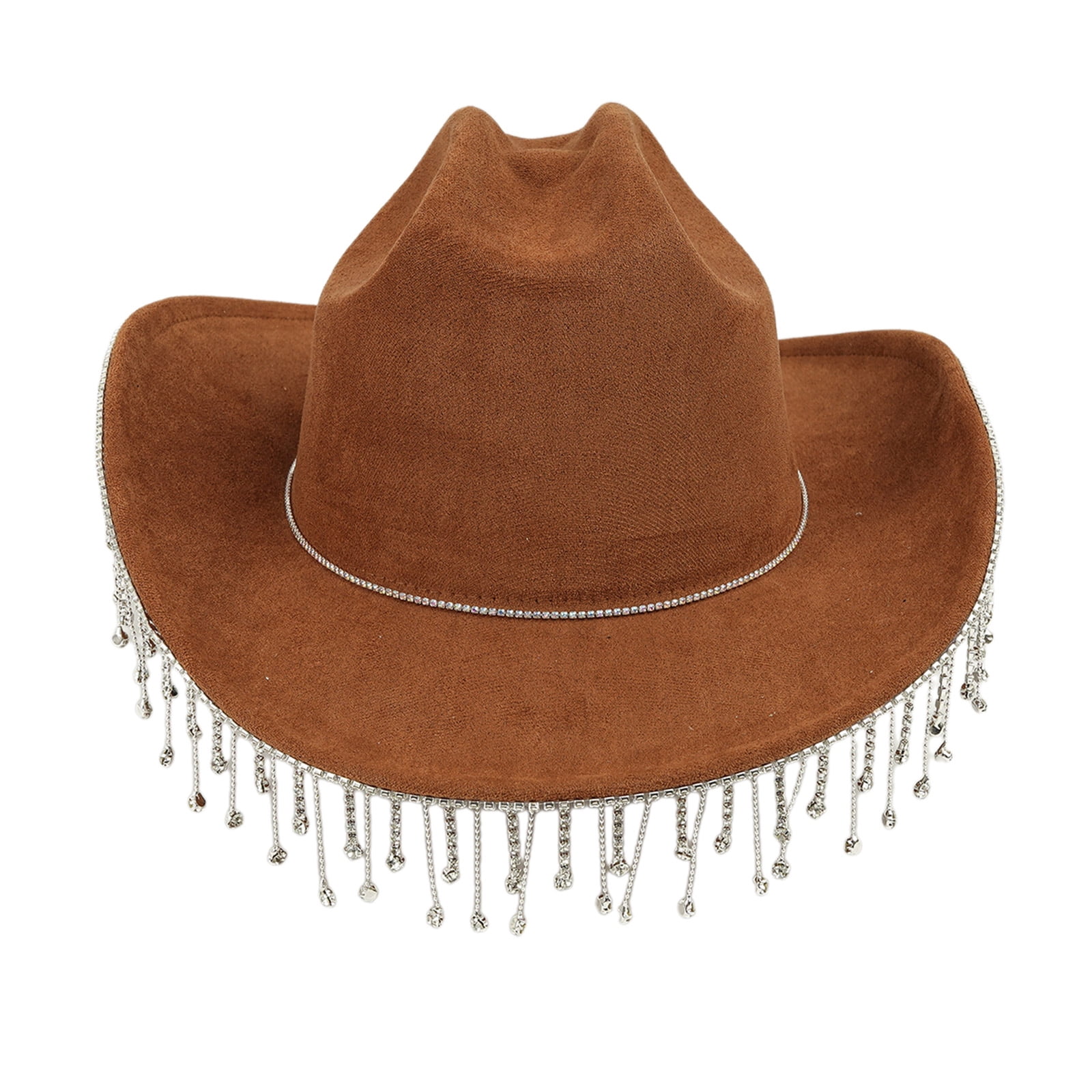 Sparkling Crystal Cowboy Hats Tassels for Bachelorette Party Cowboy ...