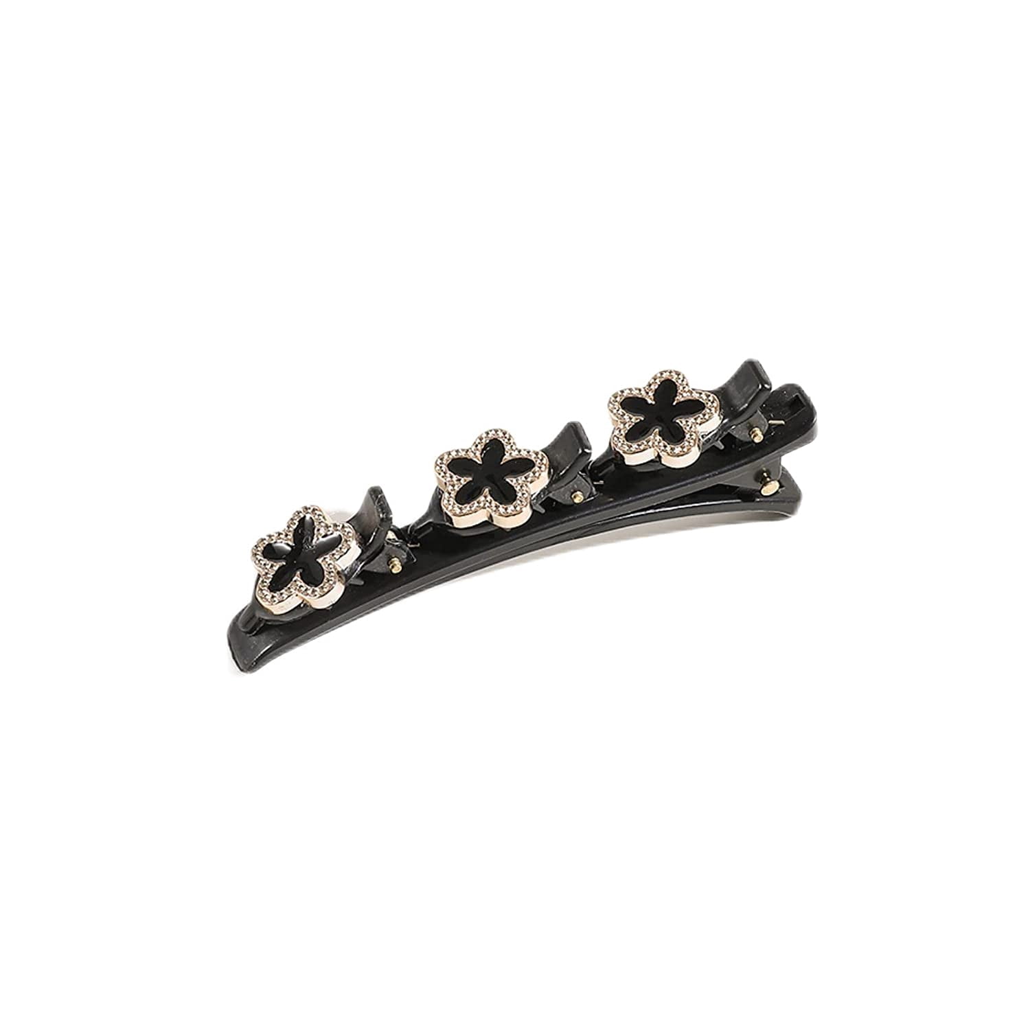 Sparkling Crystal Stone Braided Hair Clips,Rhinestone Hair Clips,Hair ...