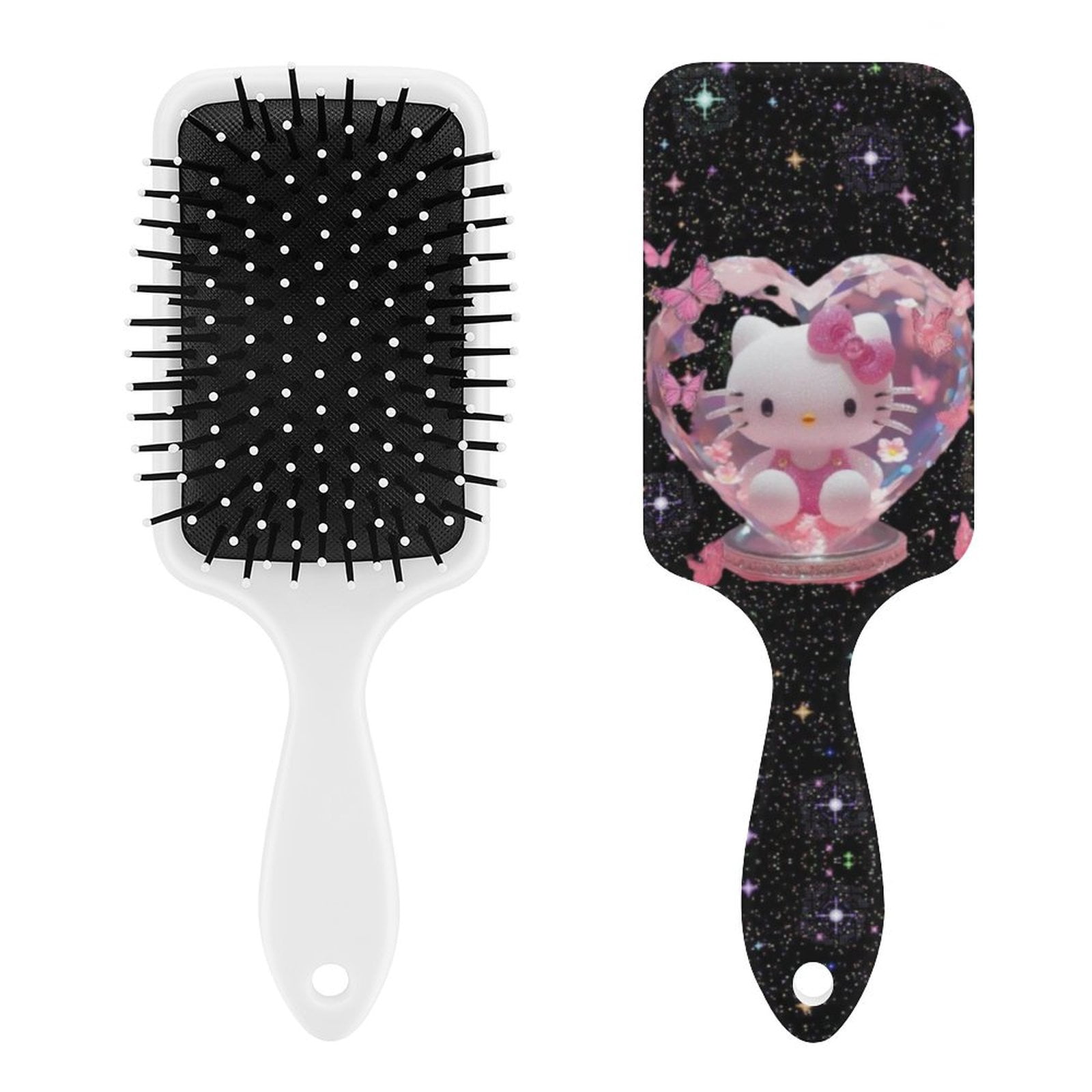 Sparkling Diamond Hello Kitty Air Cushion Massage Brush Combs All Hair ...