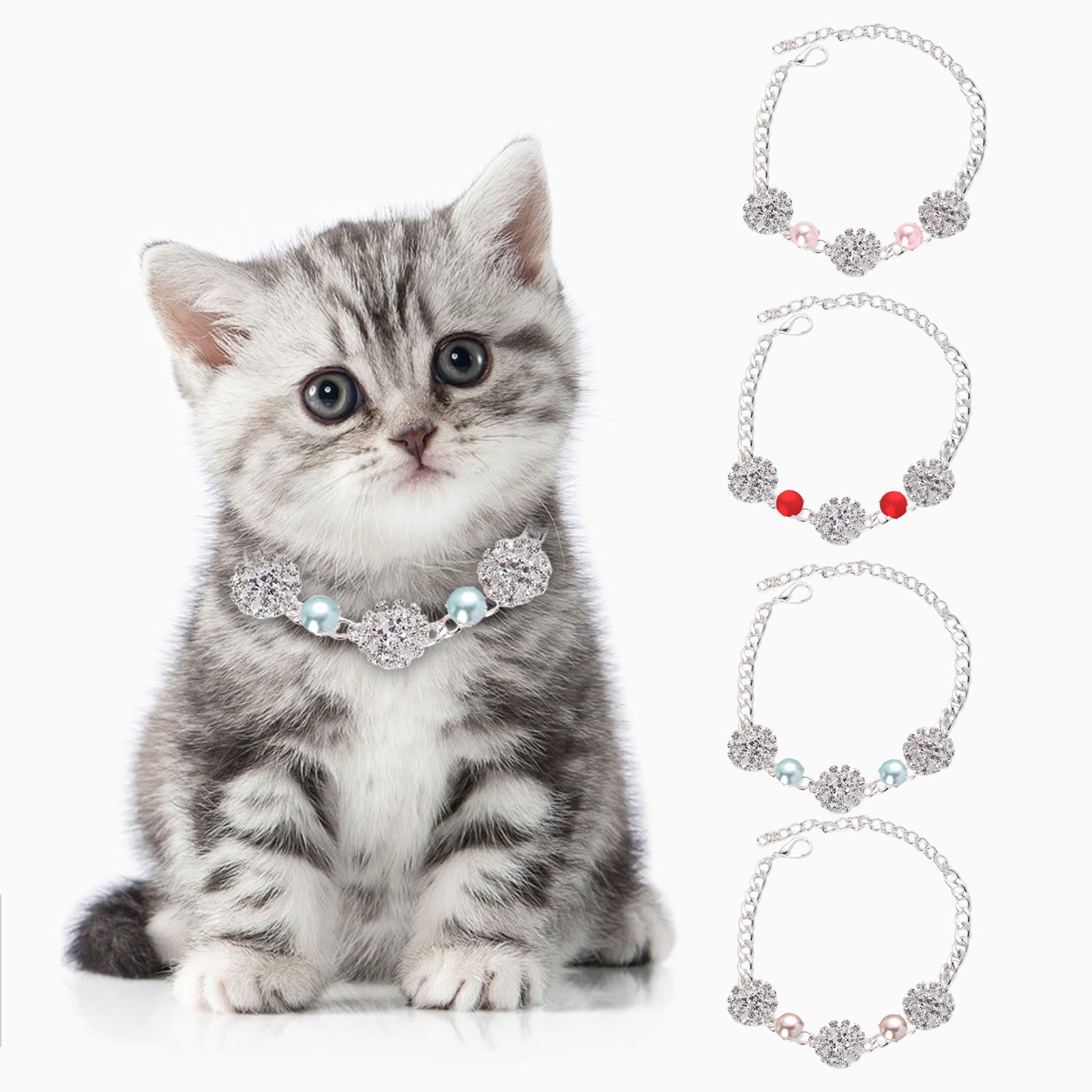 Sparkling Dog Collar with Lobster Clasp Adjustable Design, Extension ...