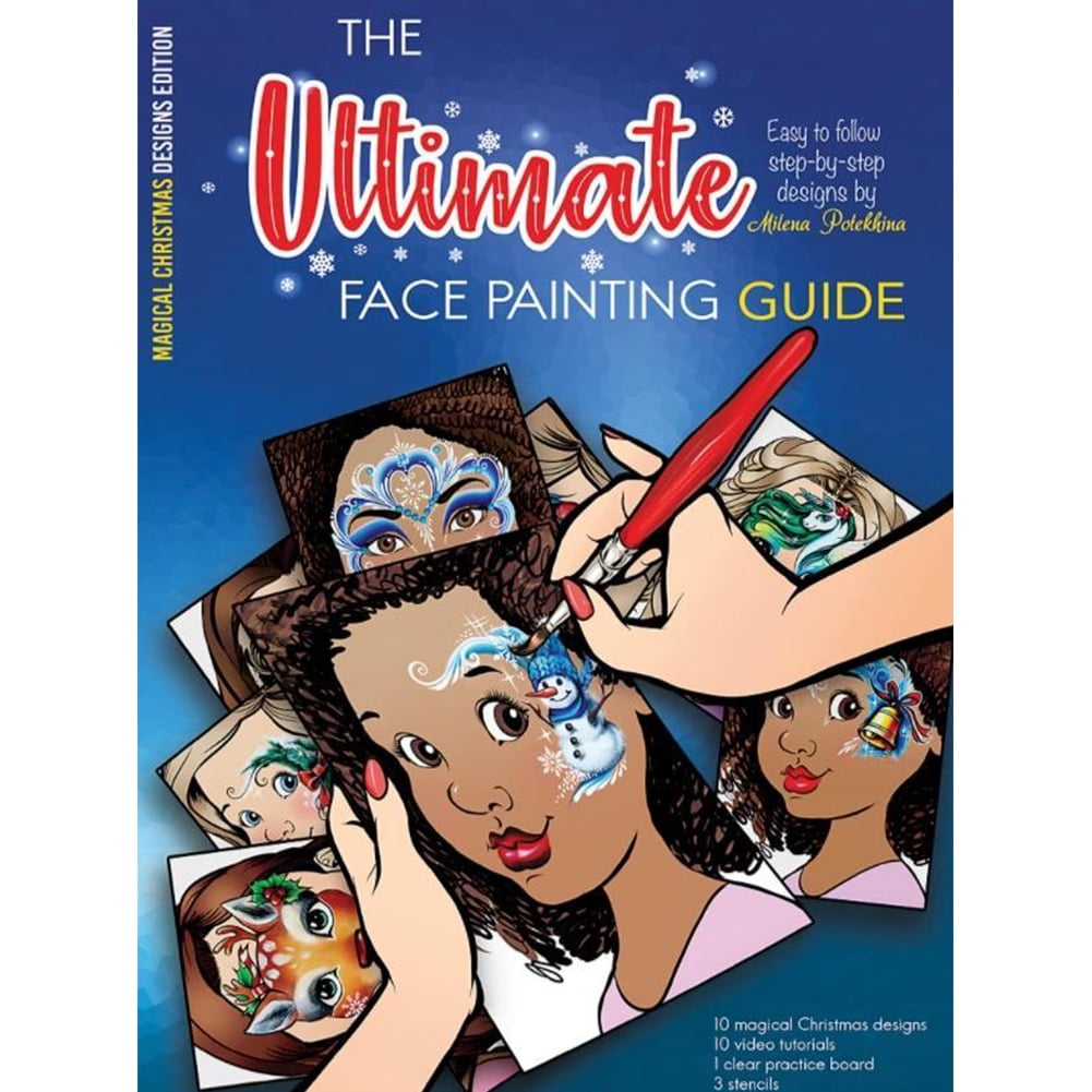 Sparkling Faces Face Painting Practice Block - Milena’s Magical ...