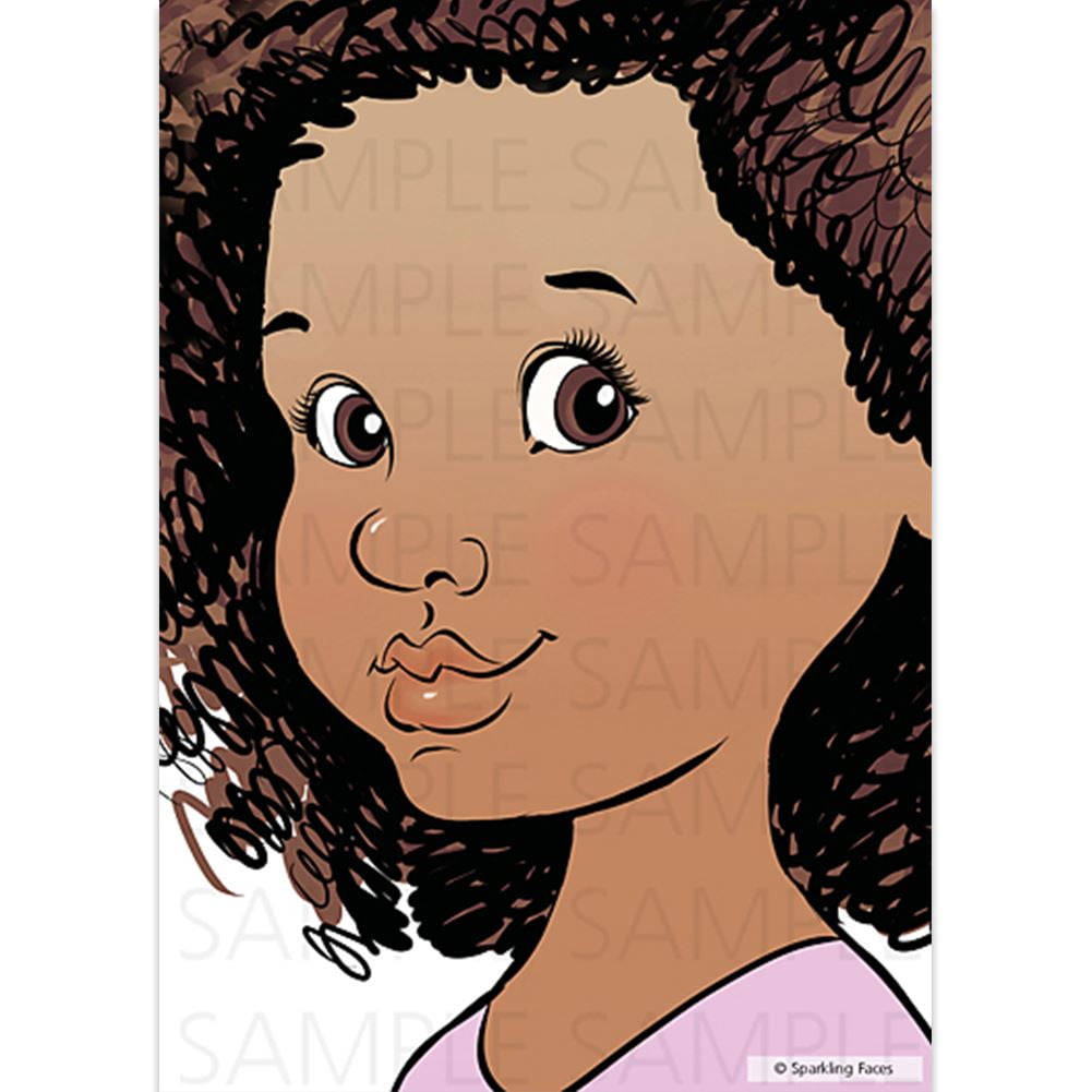 Sparkling Faces Practice Board - Isabelle (Right Handed), Face Painting ...