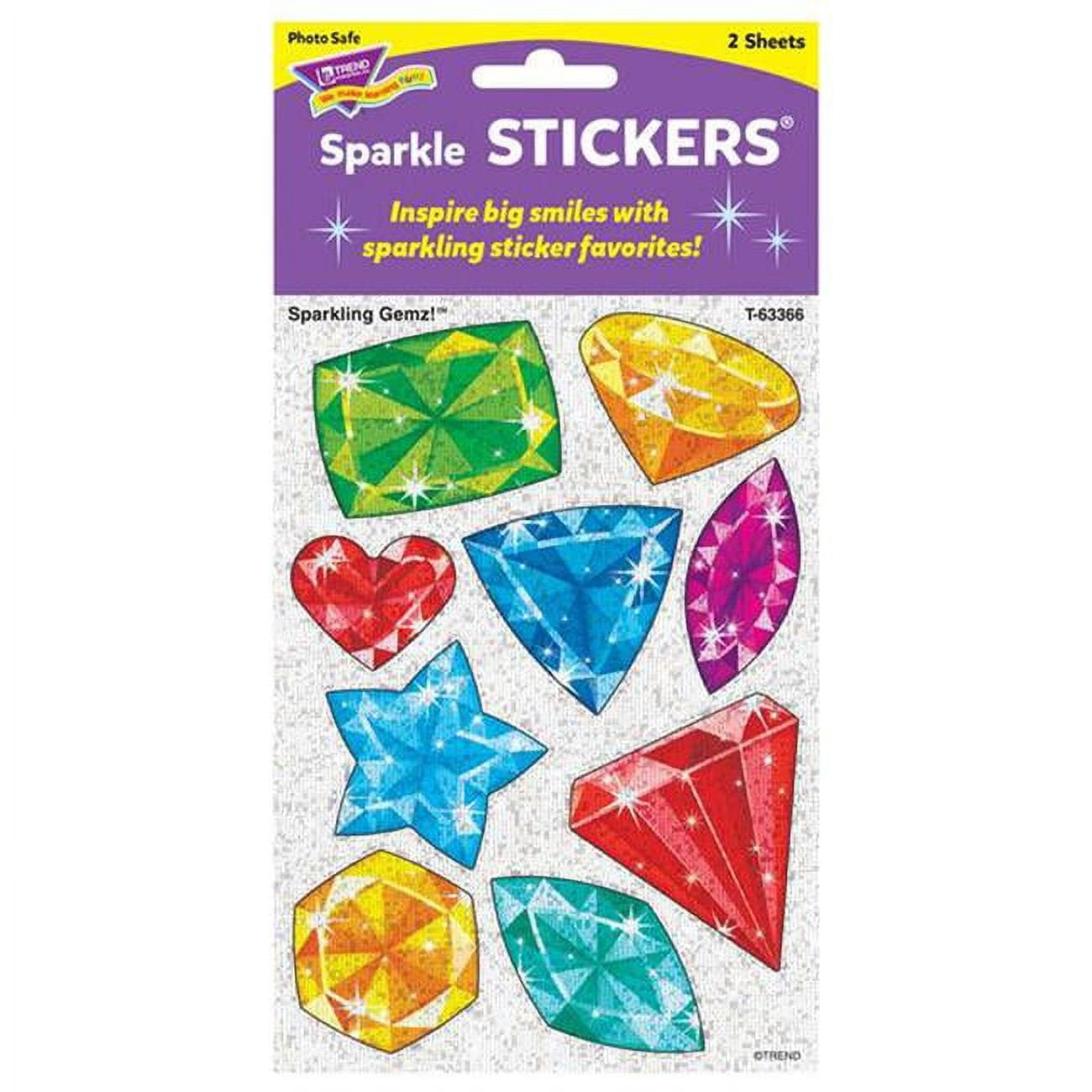 Sparkling Gemz!™ Large Sparkle Stickers®, 18 ct. - Walmart.com