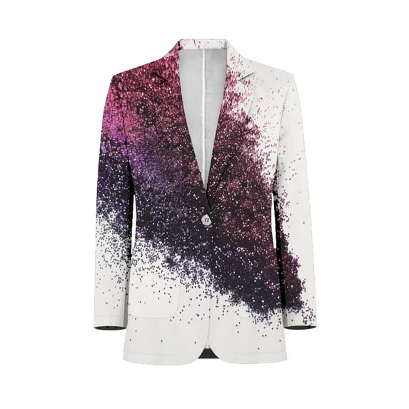 Sparkling Glitter Customized Men's Suits full man Shawl Collar ...