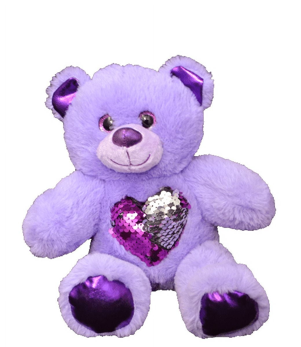 Sparkling Glitz Purple Bear in 8-inch Ballerina Dress - Ballet-Inspired ...