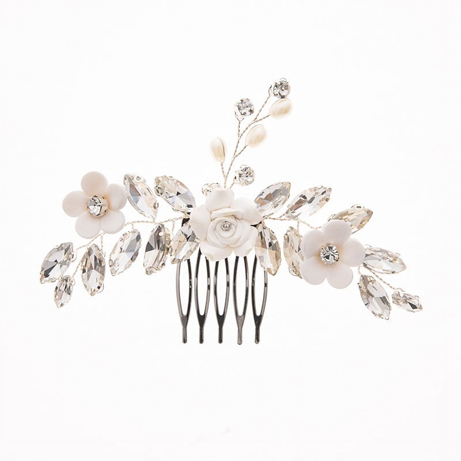 Sparkling Hair Comb Wedding Bridal Hair Comb Decorative Hair Comb ...