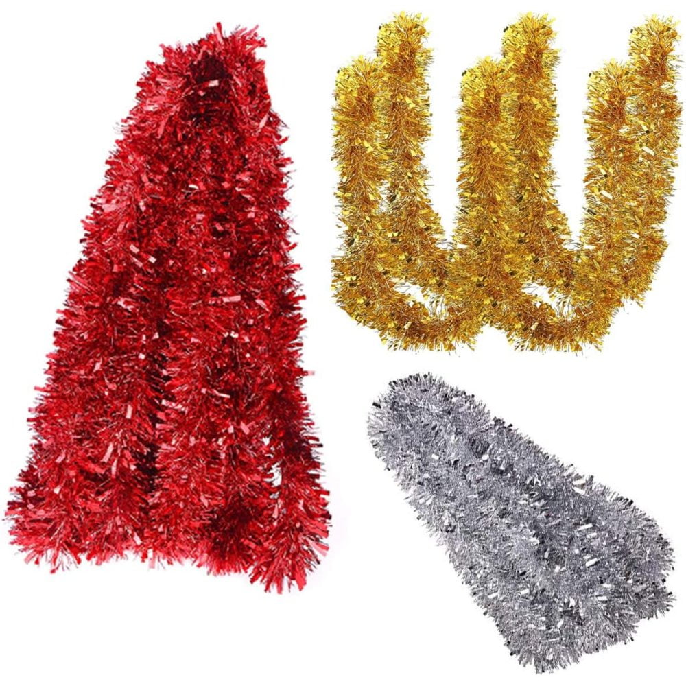 Sparkling Holiday Garland, Value Pack For Christmas Decoration, Bright ...