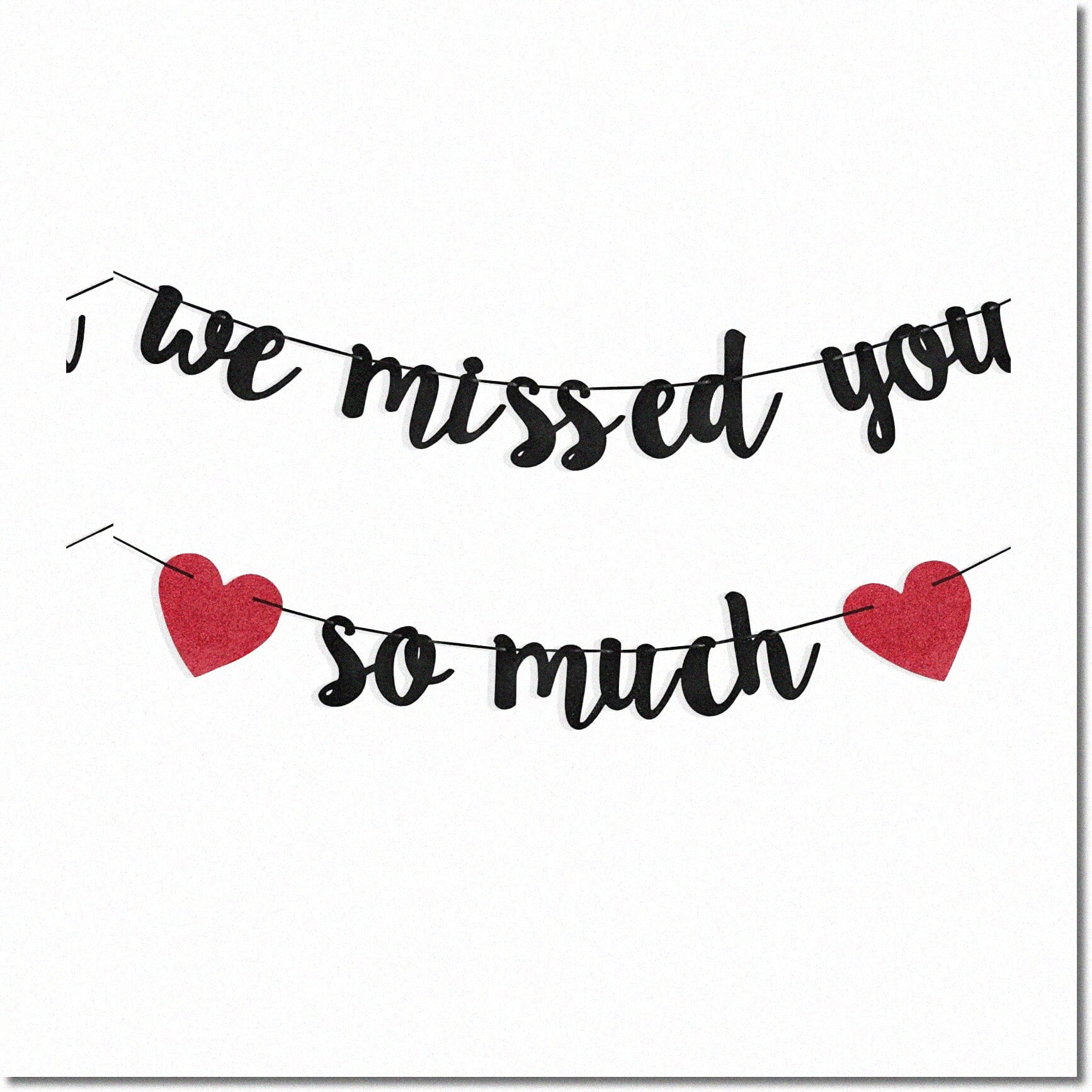 Sparkling Homecoming Celebration Kit - Glittery Welcome Back Banner ...