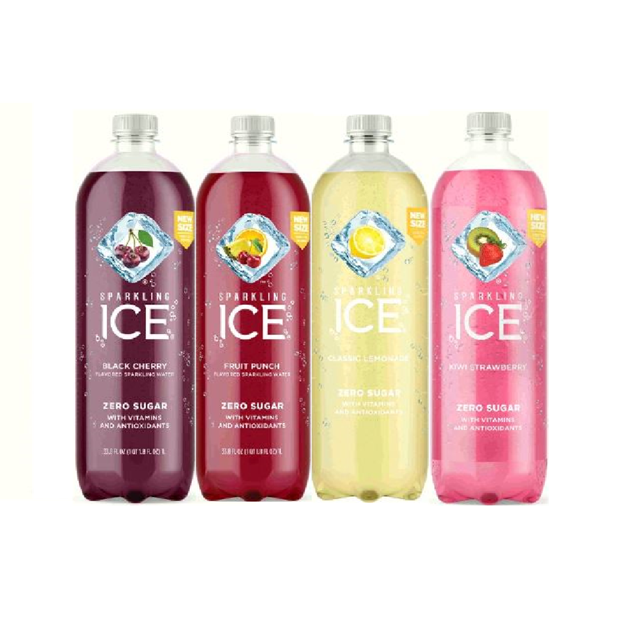 Sparkling ICE Flavoured Water 4-Pack Variety of Flavors with Bonus, Rich in Antioxidants ...