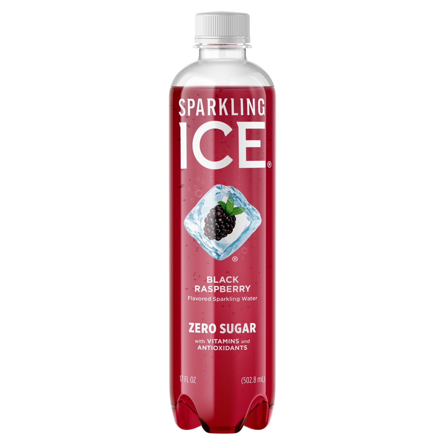 Sparkling Ice Black Raspberry Sparkling Water 17 fl. oz. Bottle ...