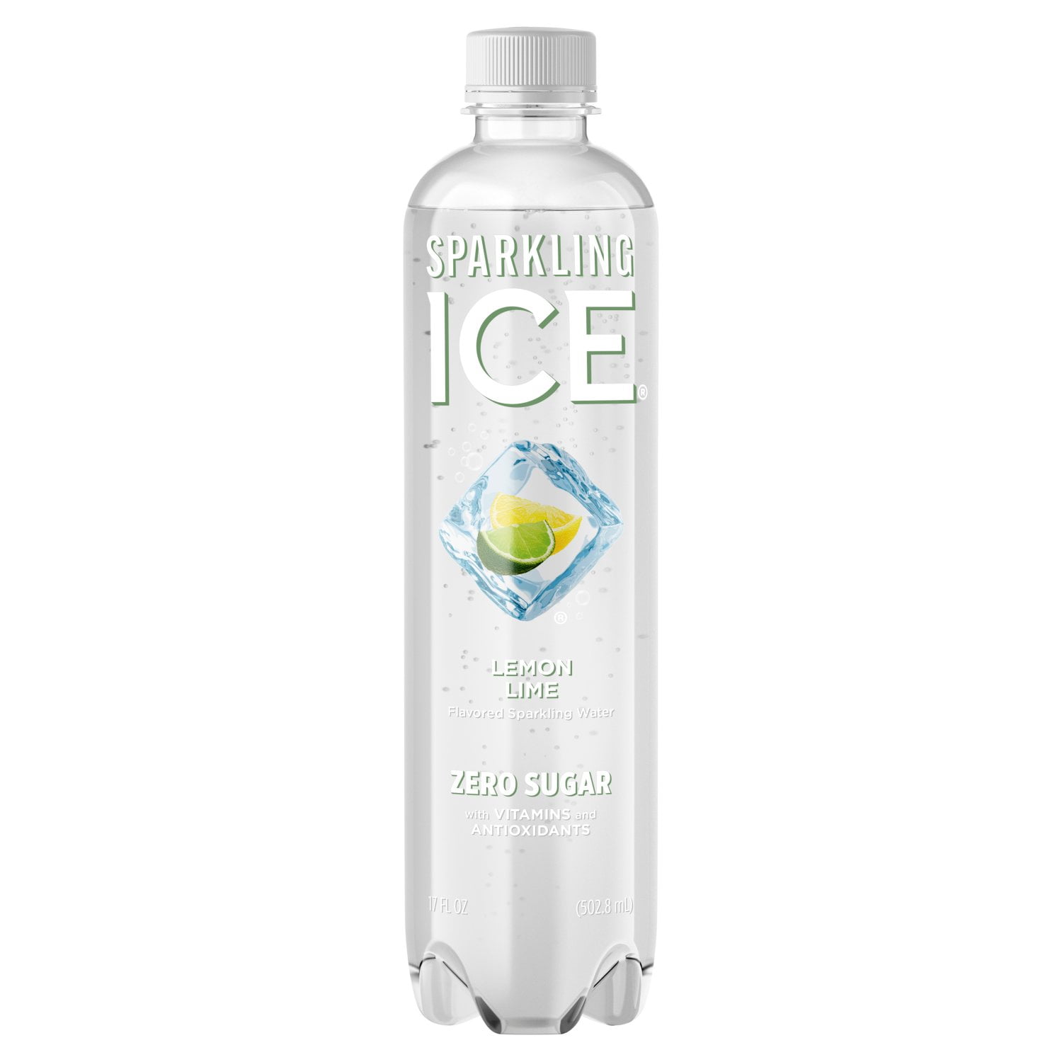 Sparkling Ice Lemon Lime Sparkling Water 17 fl. oz. Bottle - Walmart.com