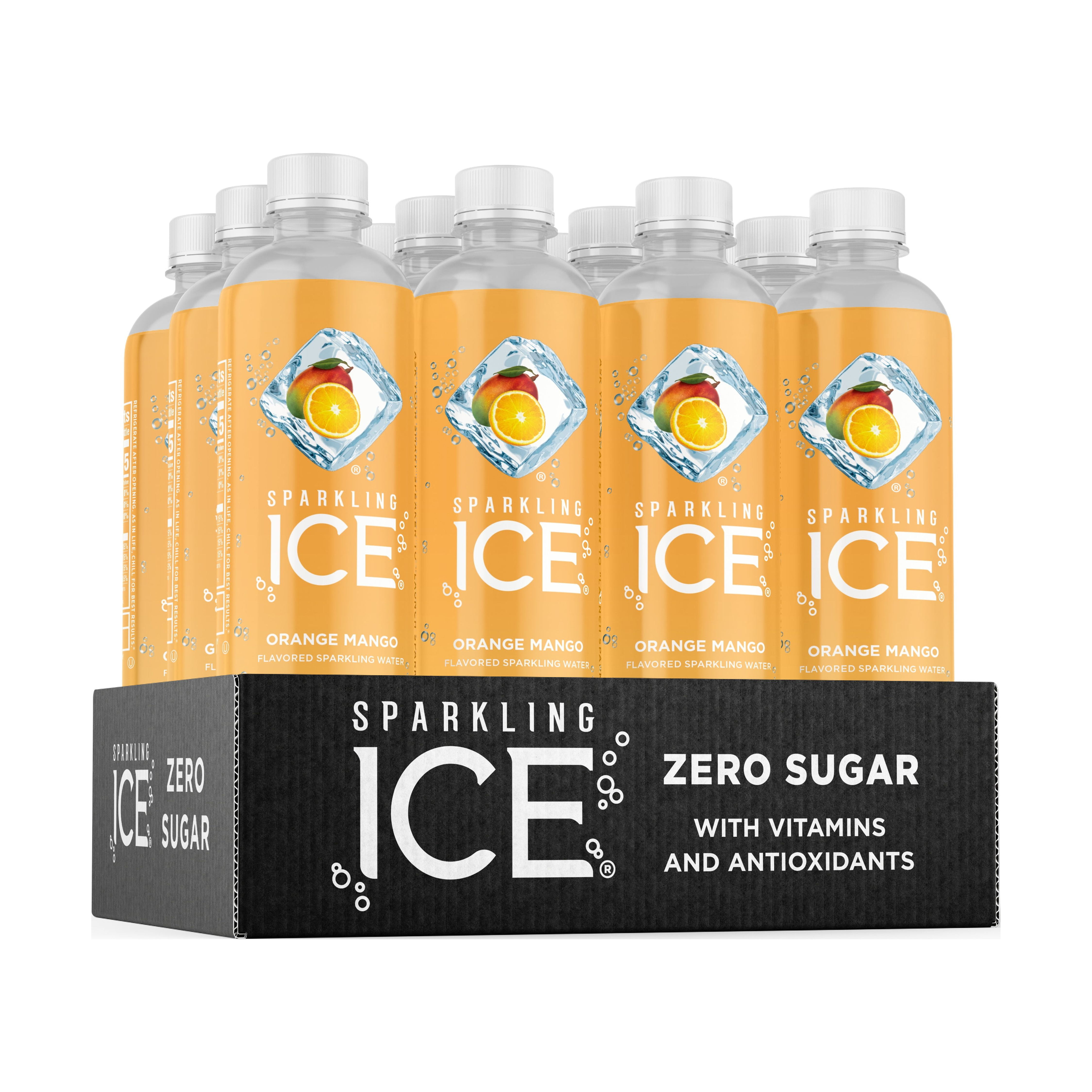 Sparkling Ice, Orange Mango, 17 Fl Oz, 12 Count - Walmart.com