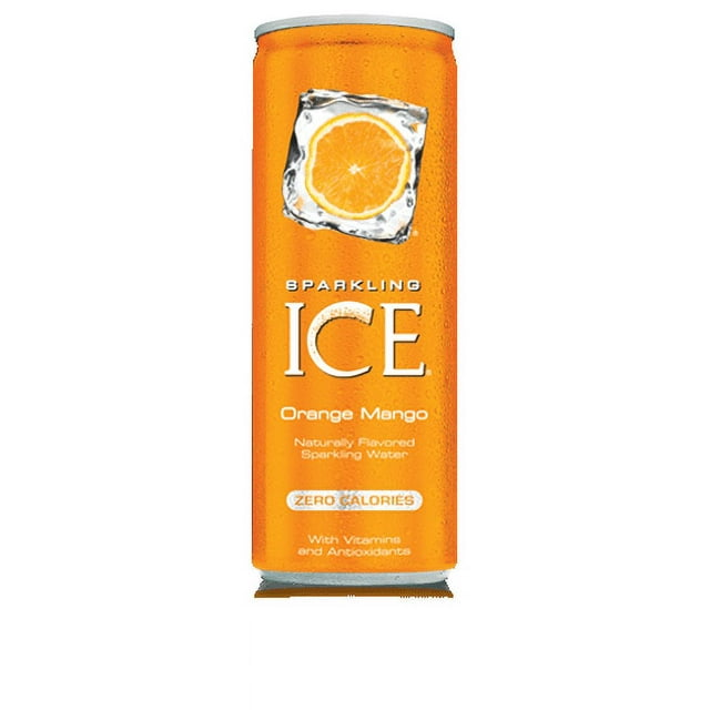 Sparkling Ice Naturally Flavored Sparkling Water, Orange Mango, 8 Fl Oz, 24 Count - Walmart.com
