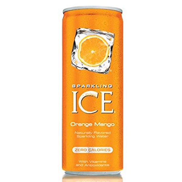 Sparkling Ice Orange Mango 8 Oz Can - Pack of 16 - Walmart.com