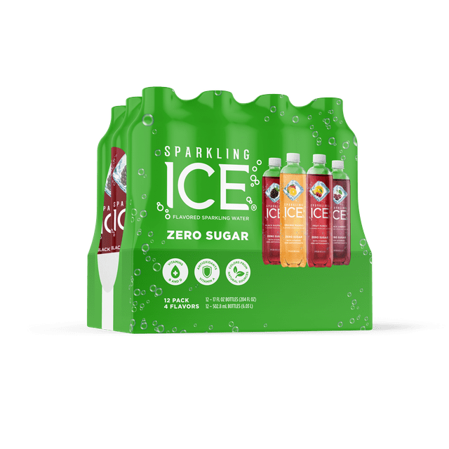 Sparkling Ice Variety Pack Sparkling Water, 17 Fl Oz, 12 Count - Walmart.com