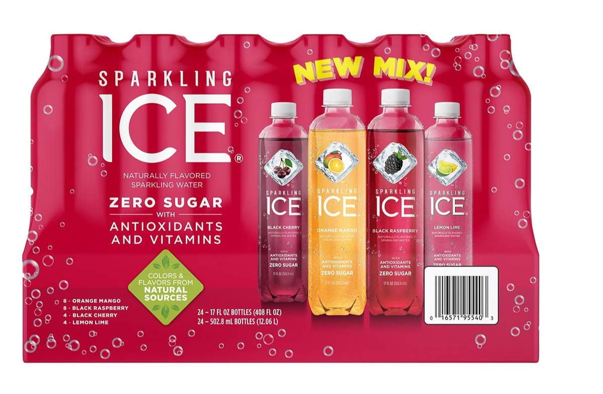 Sparkling Ice Very Berry Variety Pack, 17 Fl Oz (Pack of 24) - Walmart.com