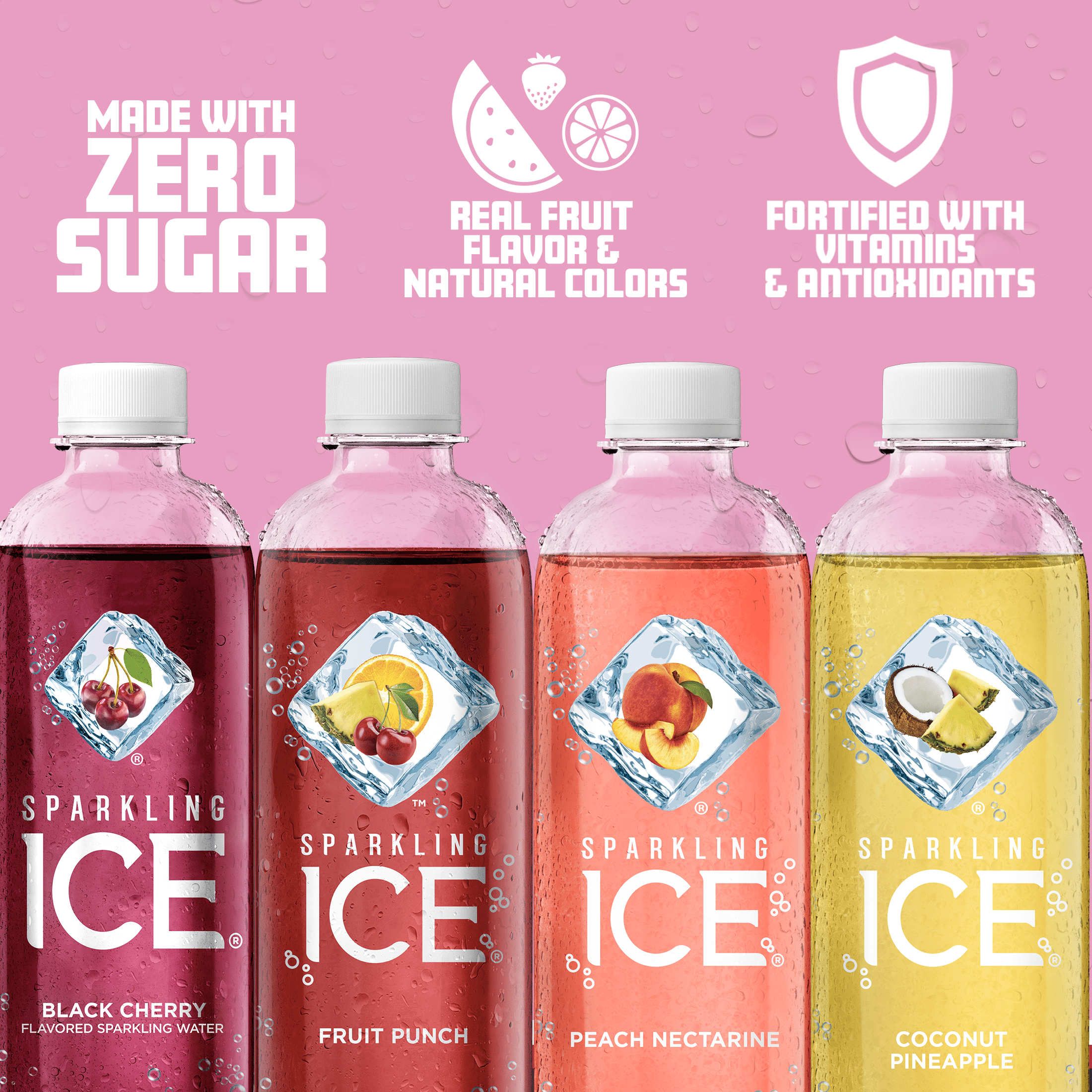 Sparkling Ice?? Zero Sugar Flavored Sparkling Water, Variety Pack, 17 ...