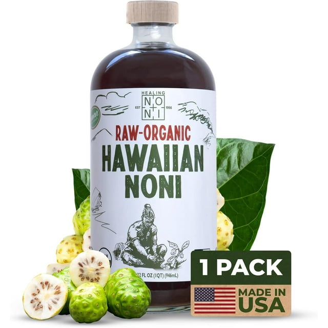 - Sparkling RAW Organic Noni Juice - 1 Pack Glass Bottle 32oz - All ...