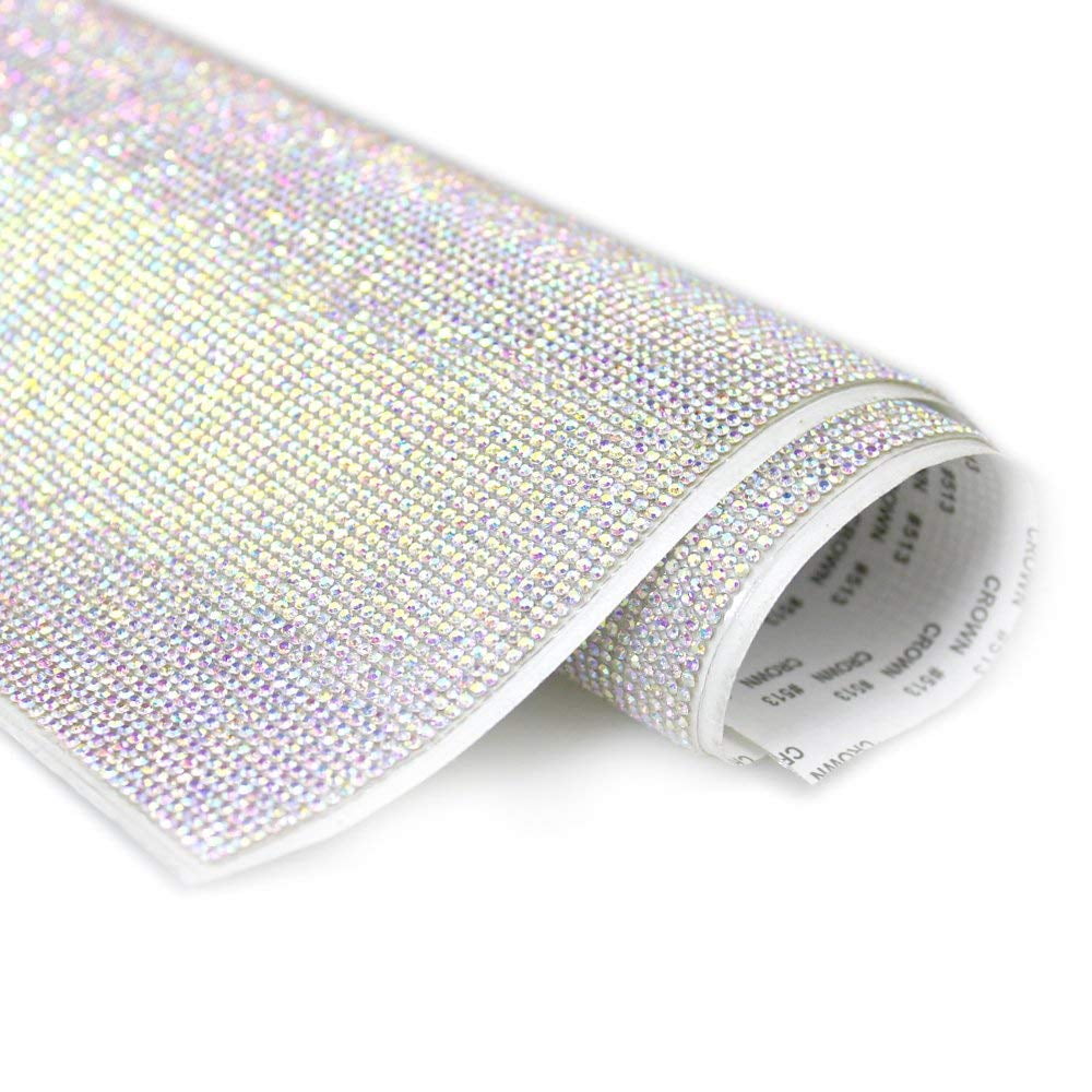 Sparkling Rhinestone Stickers Sheet, Self-Adhesive, 9.45x15.75" for ...