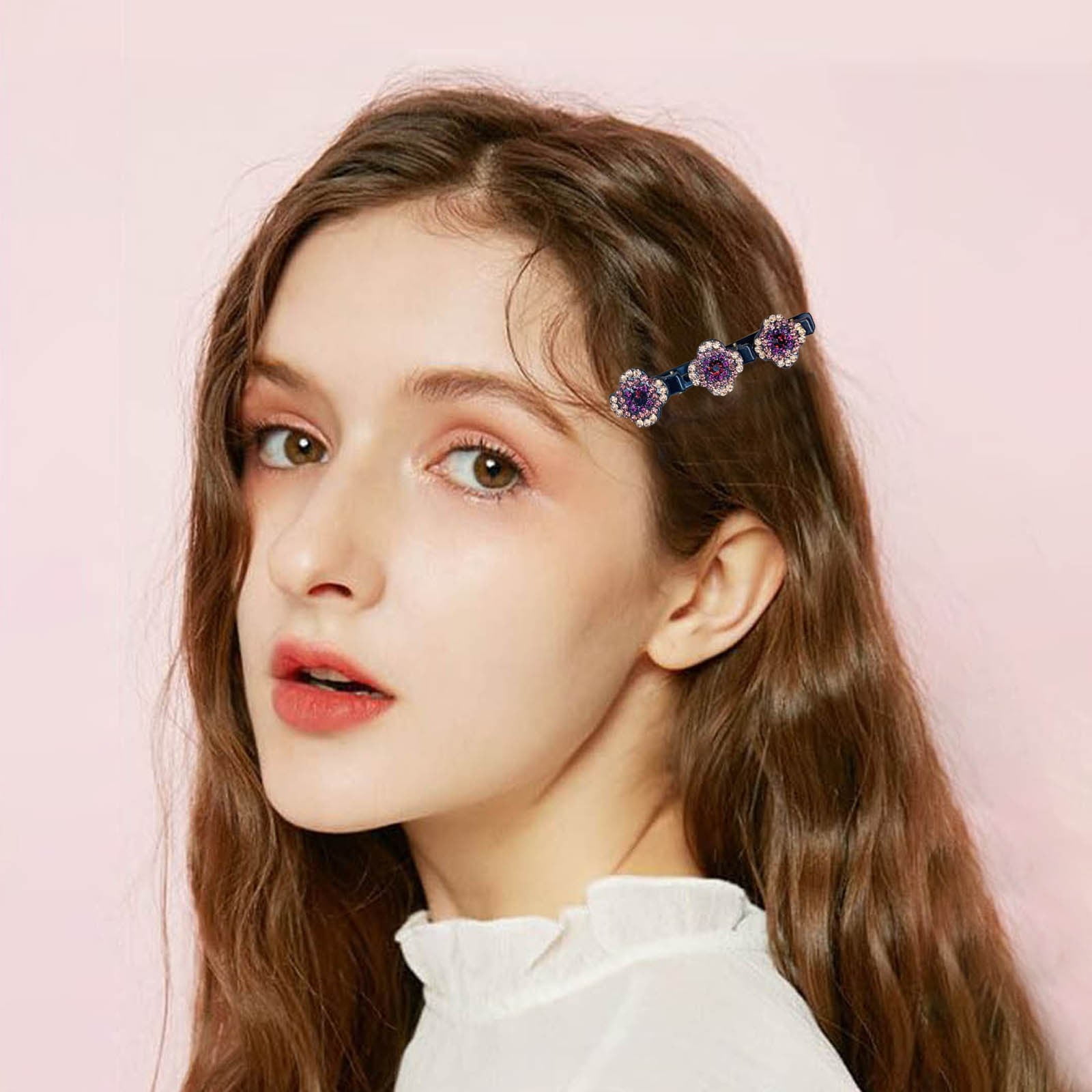 Sparkling Stone Braided Hair Newest Hair For Women Hair For Thin Thick ...