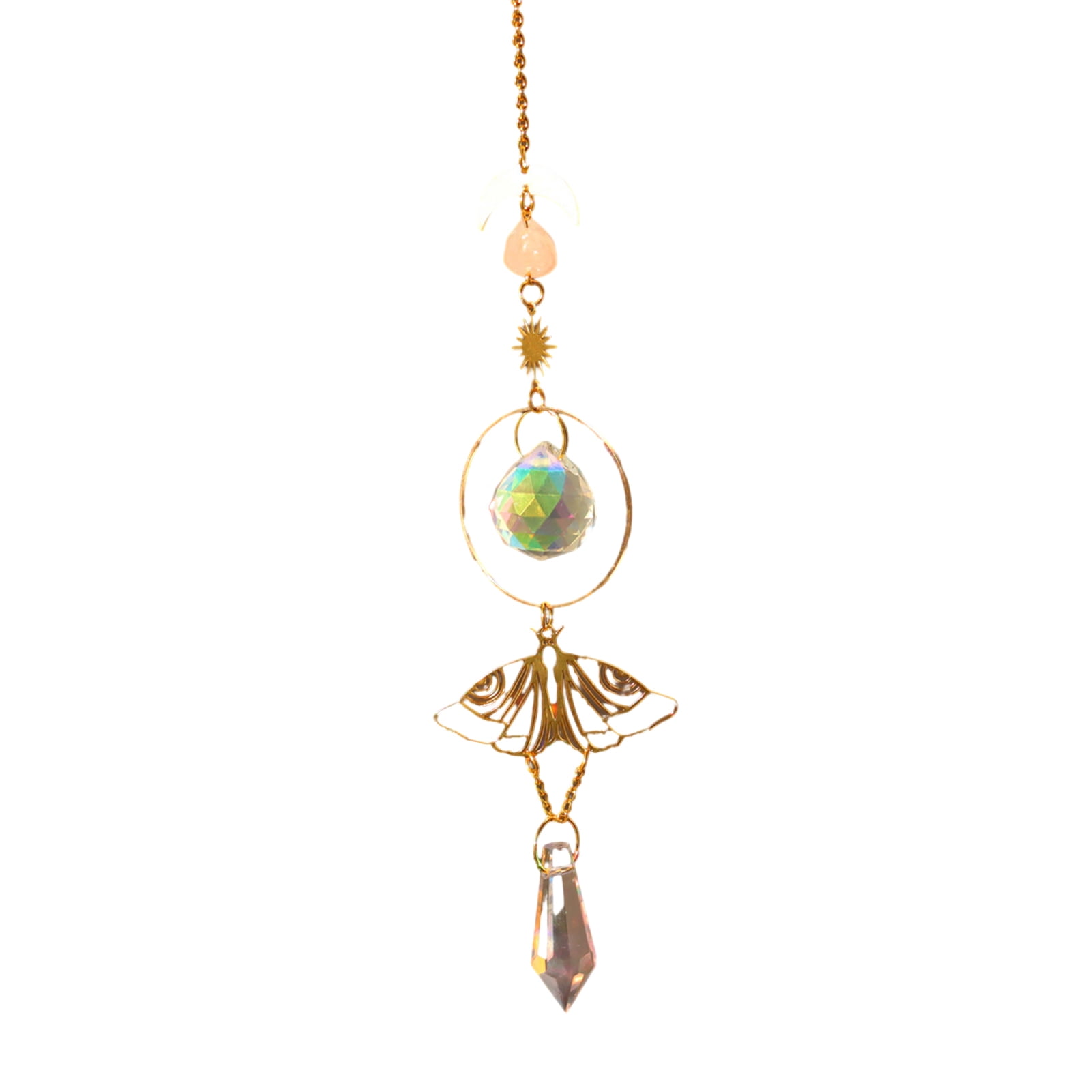 Sparkling Sun Catcher with Chain Reflective Stunning Visual Effect ...