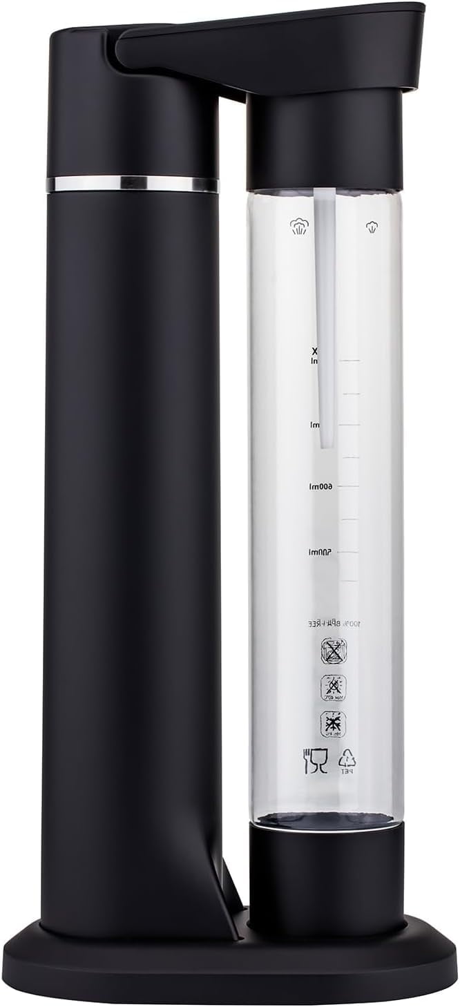 Sparkling Water Maker Soda Maker with BPA-Free Bottle - Soda Streaming ...