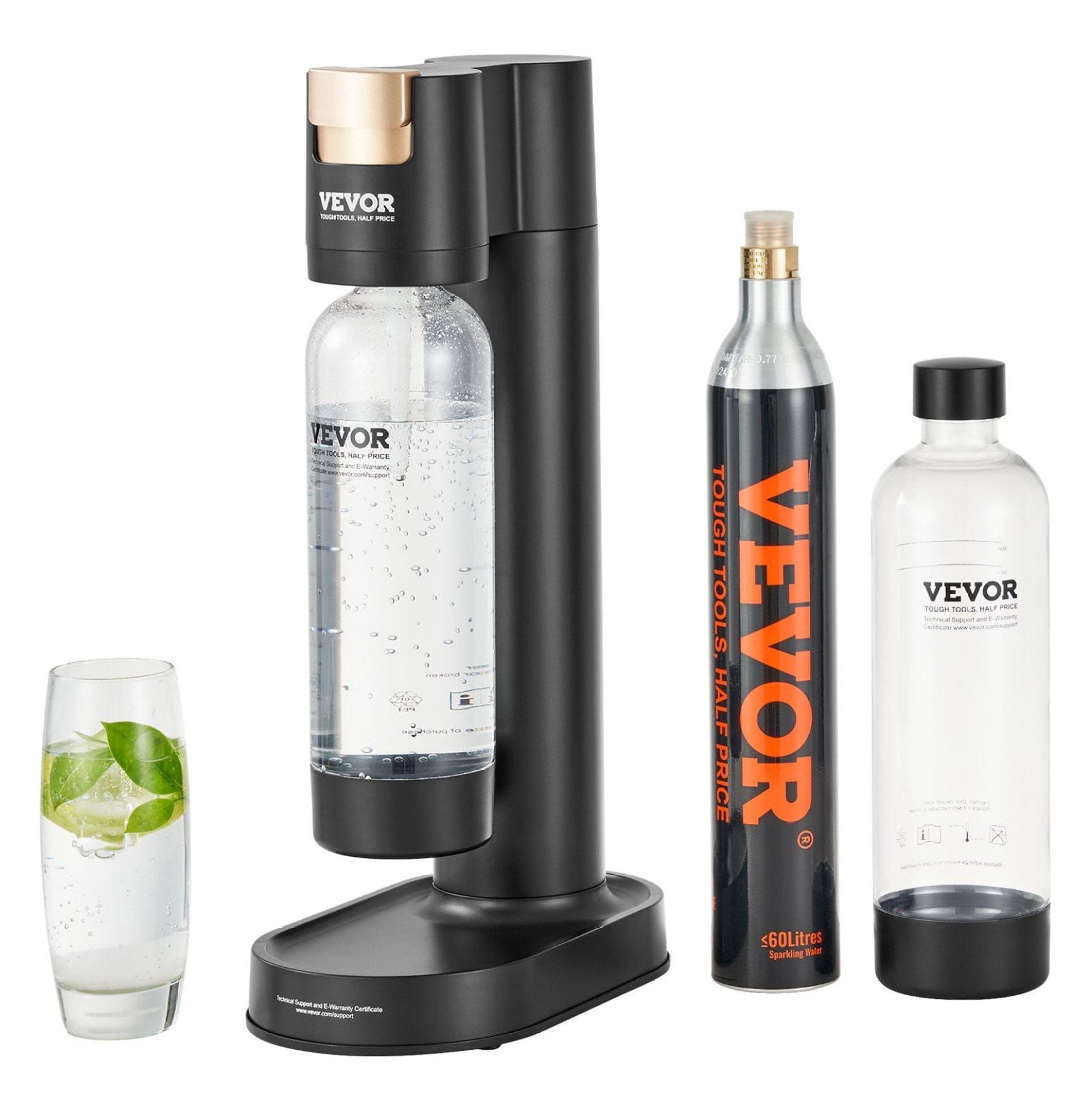 Sparkling Water Maker, Soda Maker Machine for Home Carbonating, Seltzer ...