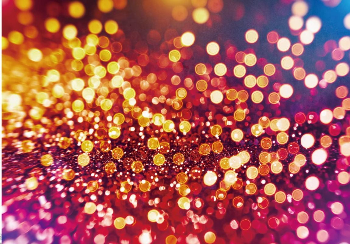 Sparkling s Backdrop Abstract Bokeh Halo Gold Spots Photography ...