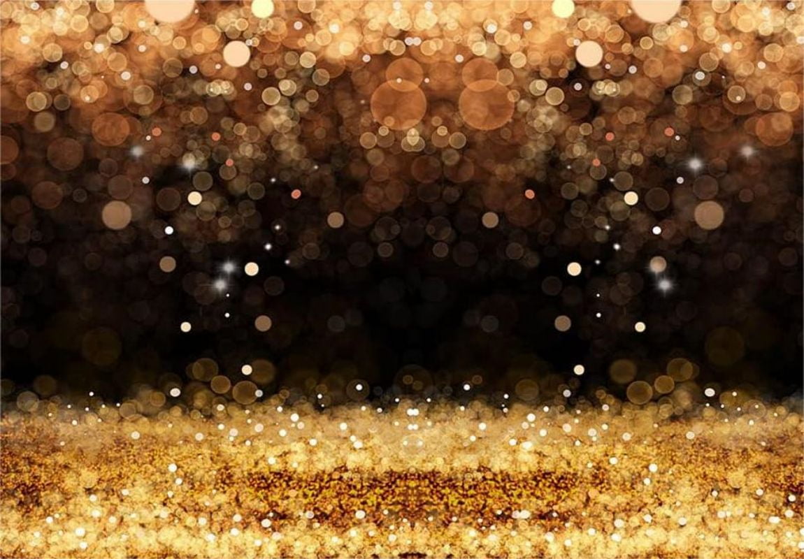 Sparkling s Backdrop Abstract Bokeh Halo Gold Spots Photography ...