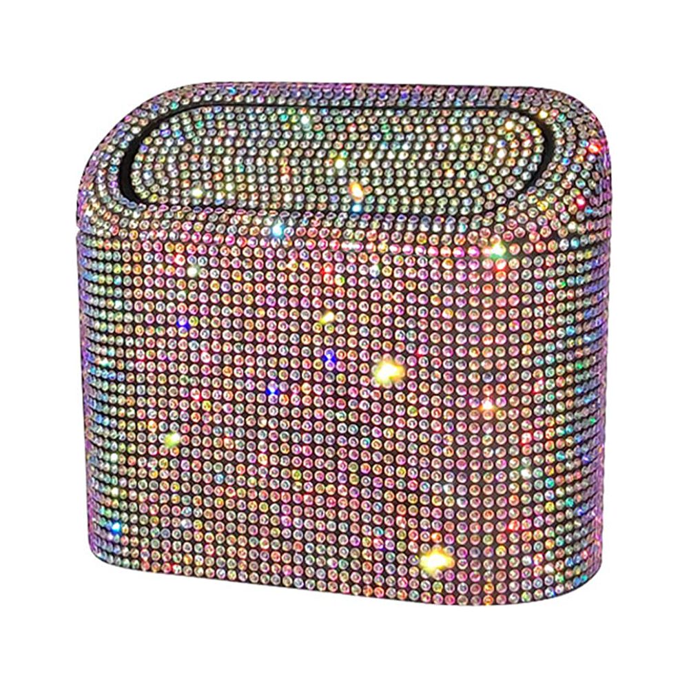 Sparkly Car Trash Car,Hanging Garbage Can with Lid Bling Rhinestone ...