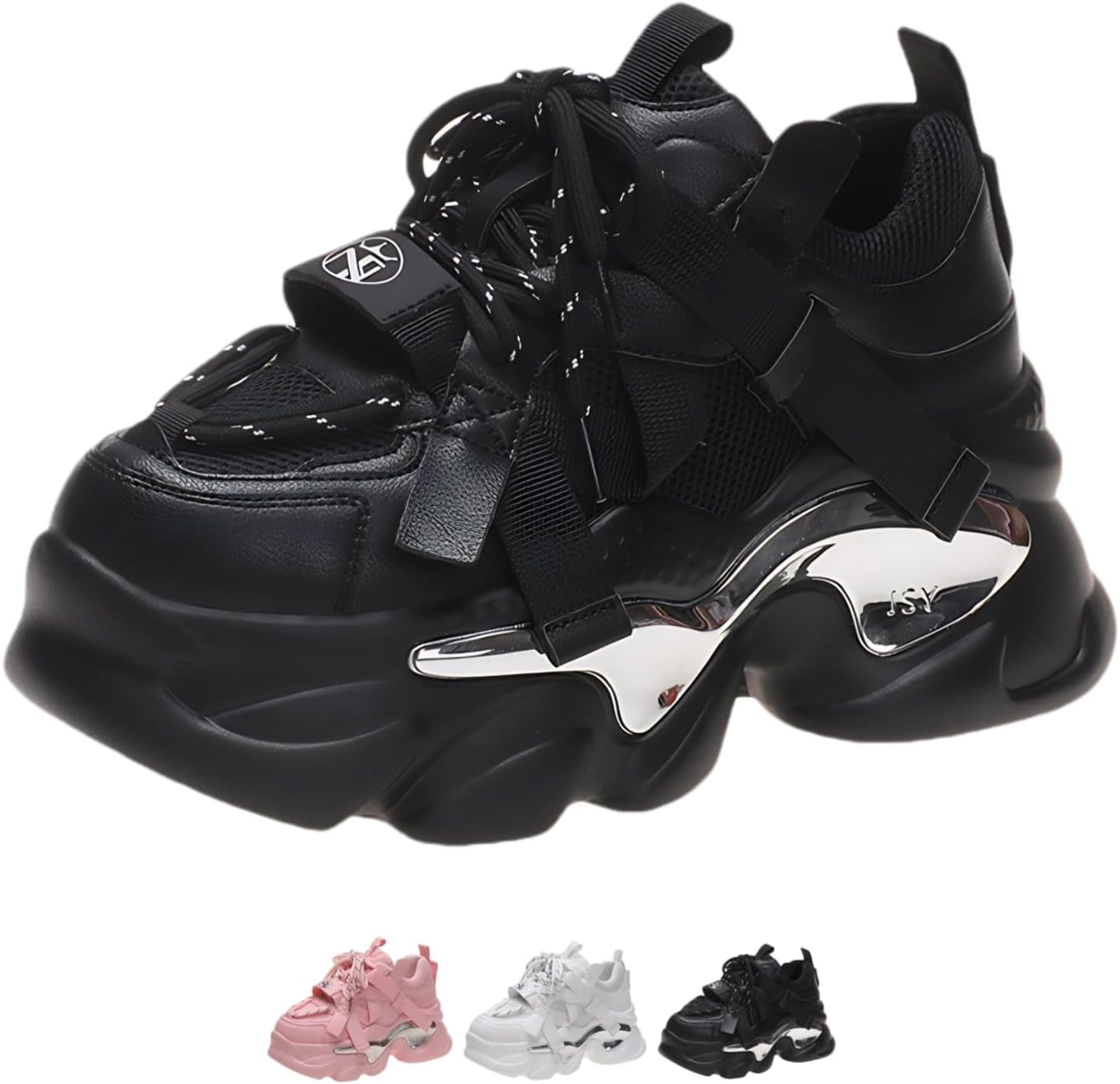 Sparkly Cool Platform Shoes Fashion Chunky Sneakers for Women Trendy ...