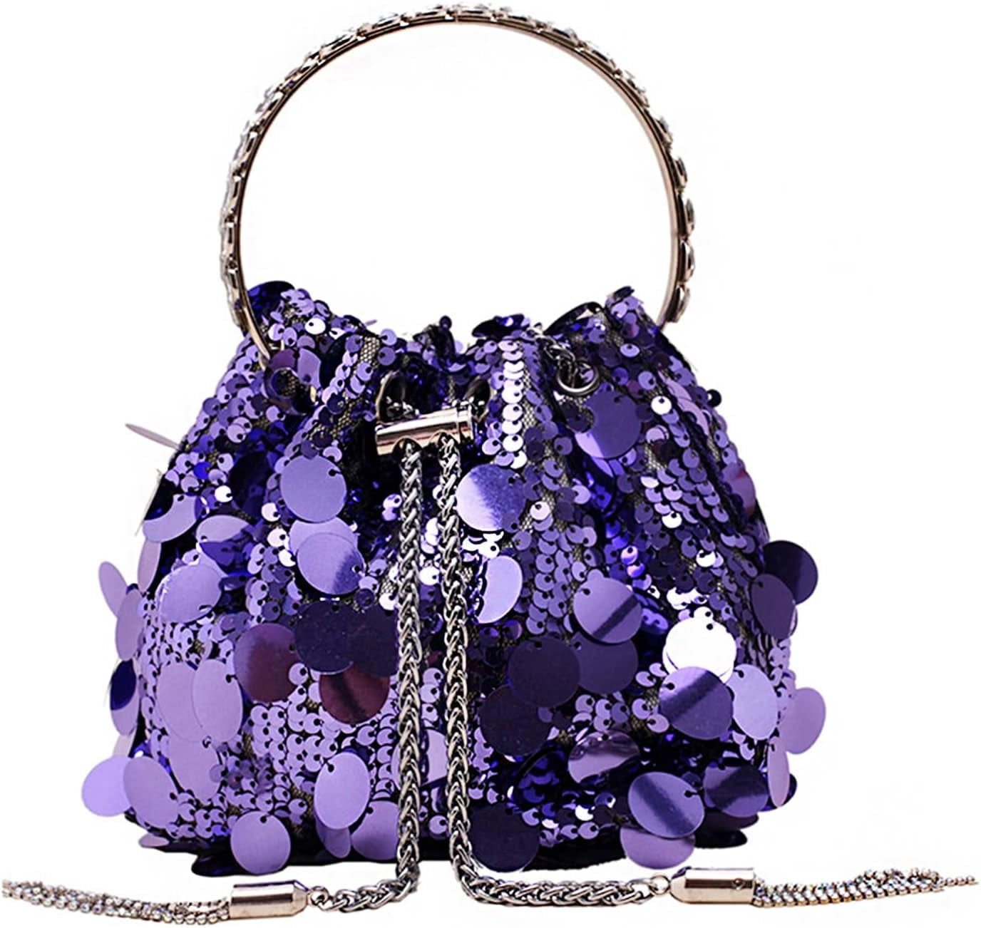 Sparkly Sequin Evening Handbags Purse for Women Glitter Clutch ...