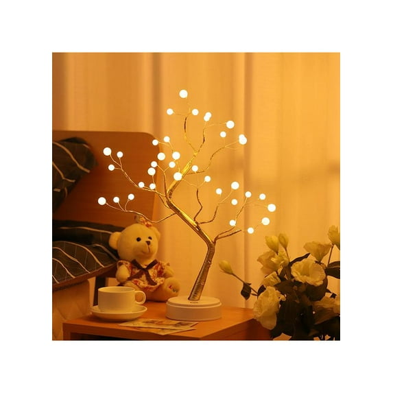 Sparkly Tree Lamp Table top ,Fairy Lights Spirit Tree,Bonsai Tree Light ...