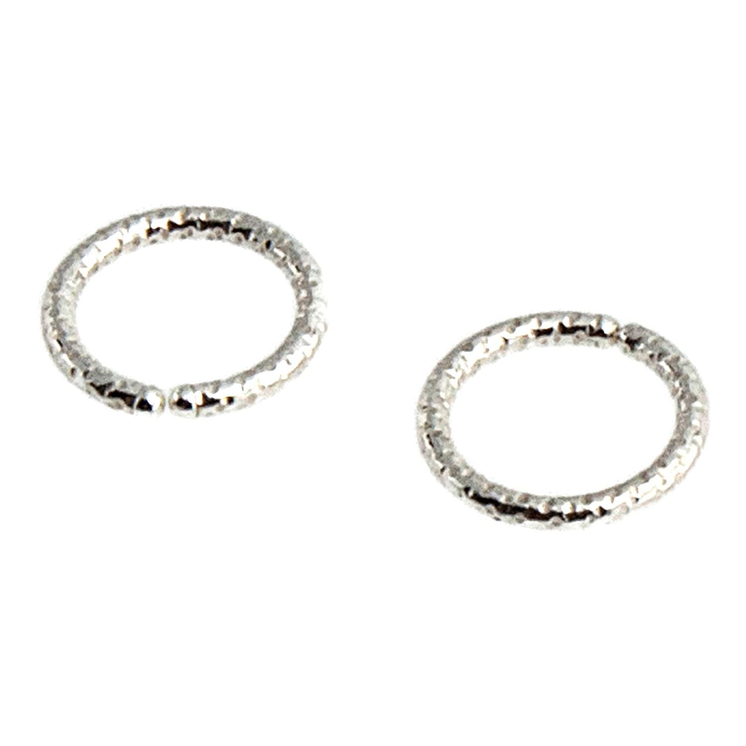 Sparkly Wire Small Piercing Hoop Earrings for Women, fit Helix ...