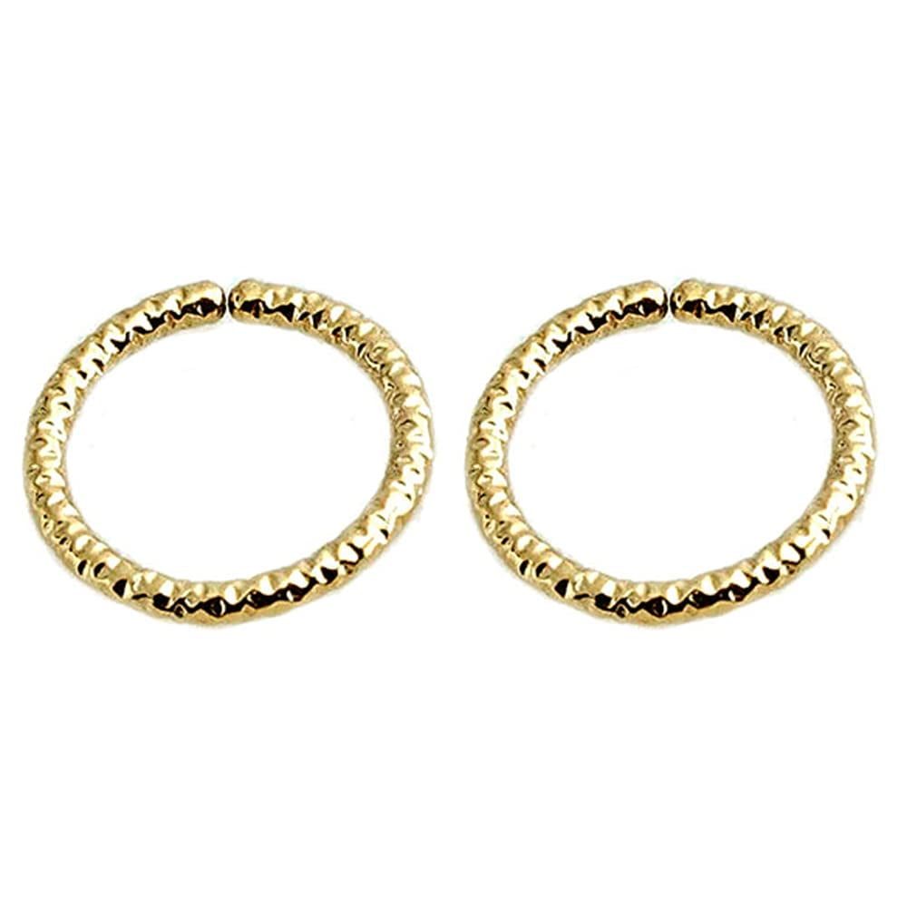 Sparkly Wire Small Piercing Hoop Earrings Women, fit Helix Cartilage ...