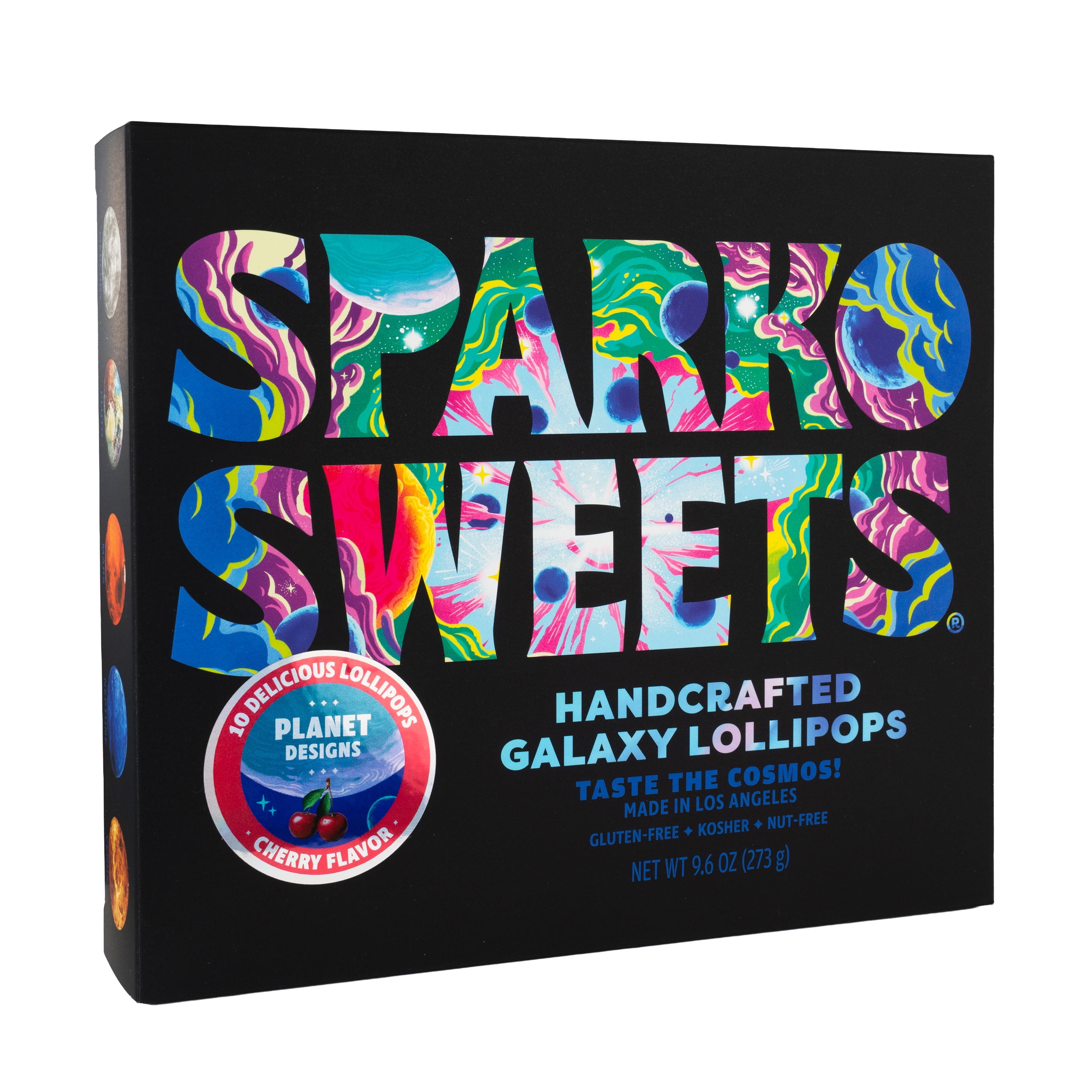 Sparko Sweets Galaxy Lollipops, Planet Designs, Watermelon Flavor, 10 ...