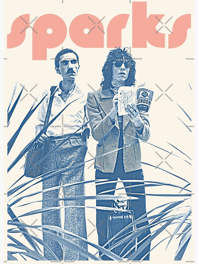 Sparks \//\ Retro 70s Style FanArt Design Poster Framed-unframed ...