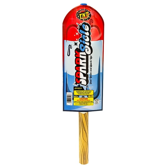 Sparksicle, Hand Held Sparkler. Gold Sparks, Novelty, TNT Fireworks ...