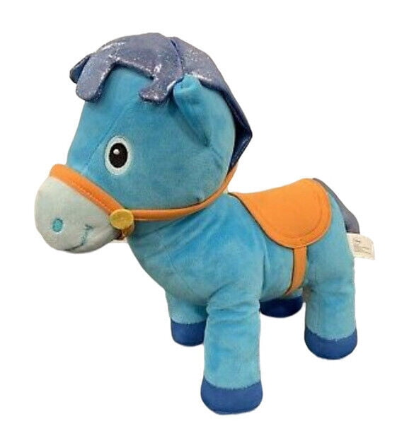 Sparky Blue Horse Plush Doll Soft Rare High Quality Callie Wild West 8 ...