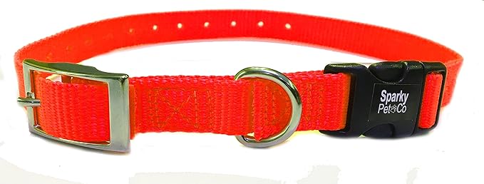 Sparky Pet Co - ECollar Replacement Strap - Double Buckle Dog Collar ...