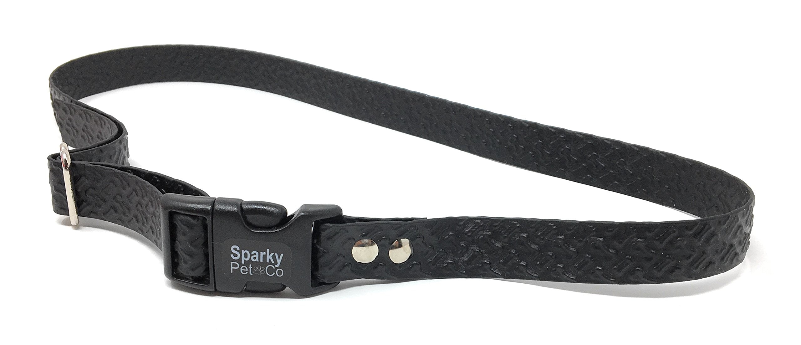 Sparky PetCo Compatible 1" Solid Bone Embossed Dog Straps YardMax ...