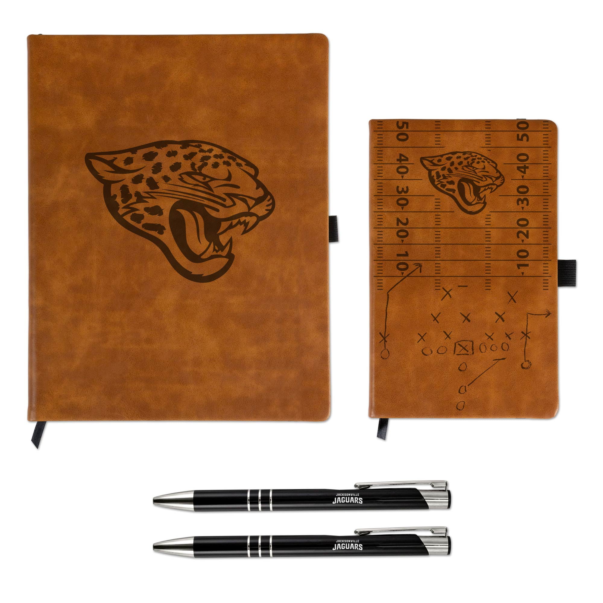 Sparo Jacksonville Jaguars Laser-Engraved Notepad & Pen Gift Set ...