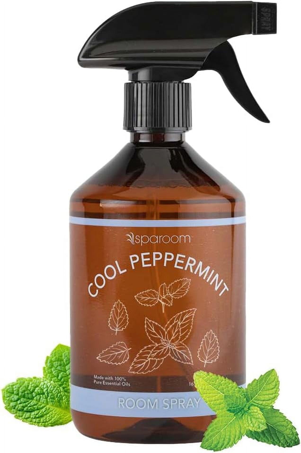 SpaRoom Cool Peppermint Essential Oil Spray, Aromatherapy Room ...
