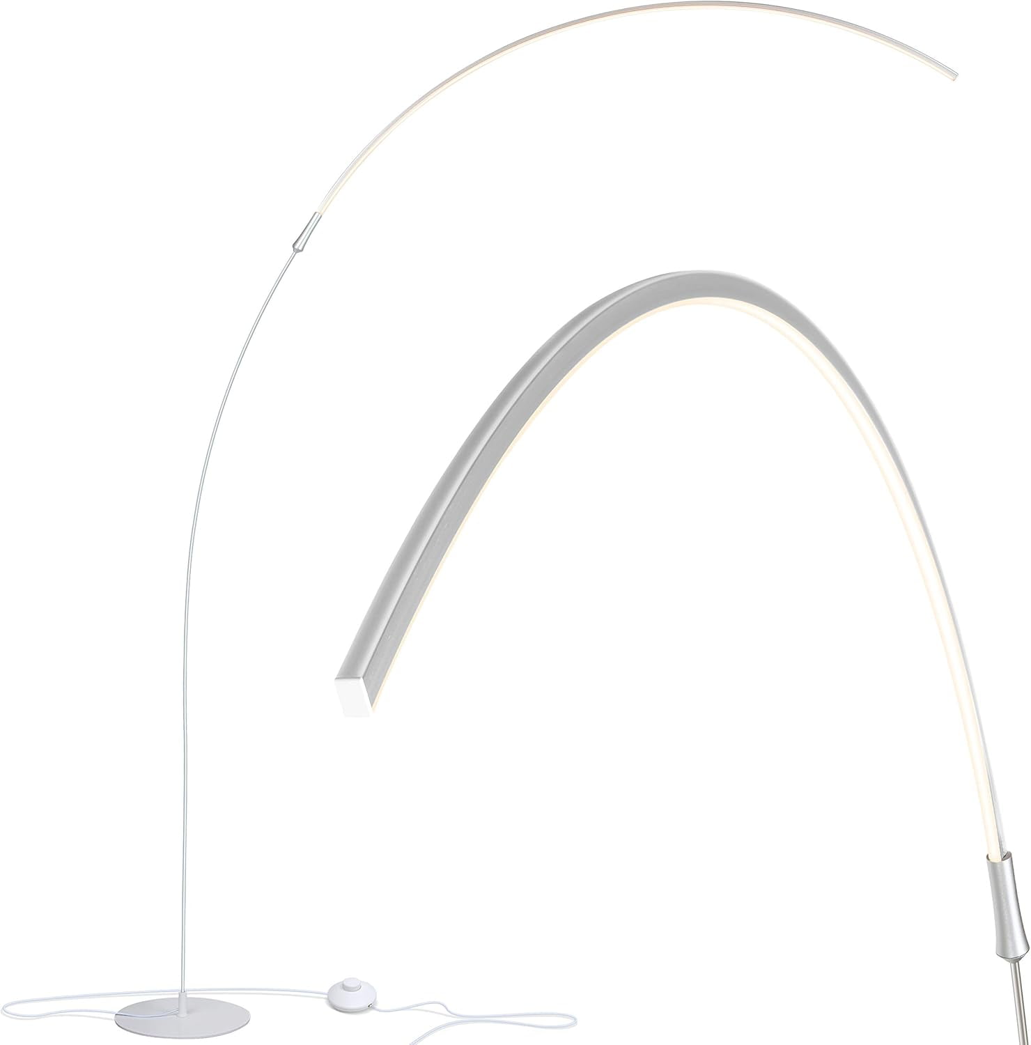 Sparq Arc Floor Lamp, Ultra Bright Lamp for Living Rooms & Offices 3 ...