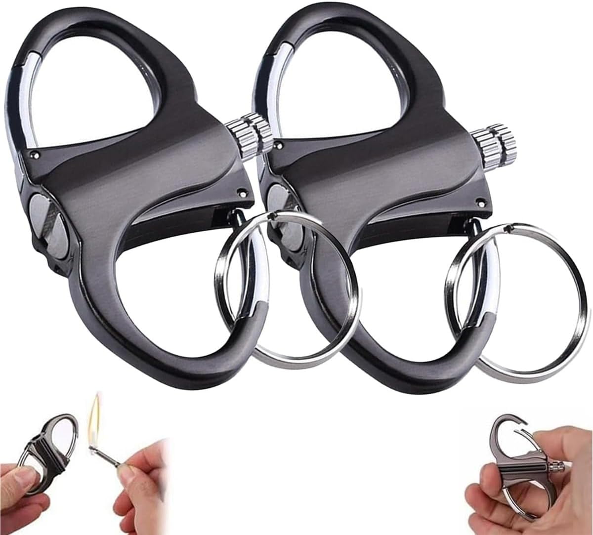 Sparroows Keychain Lighter, Permanent Match Infinity Kerosene ...