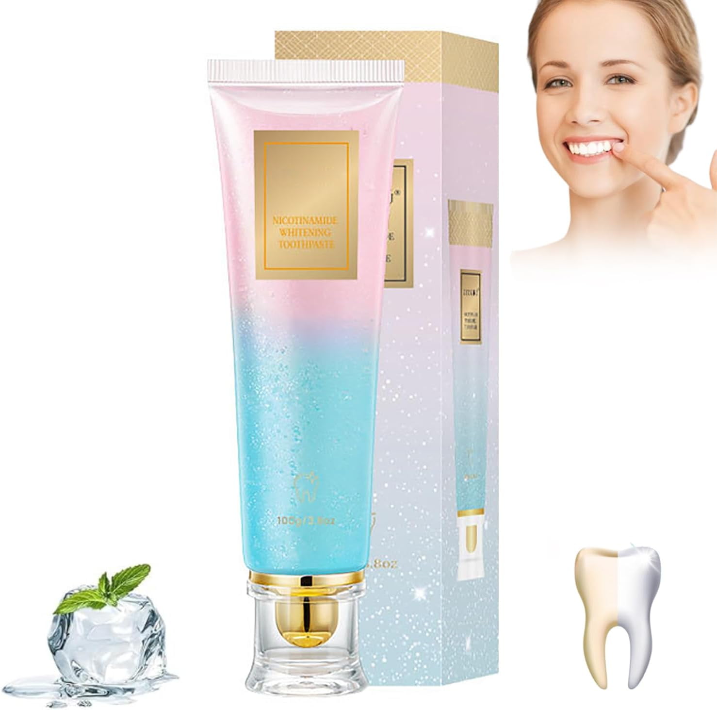 Sparroows Niacinamide Toothpaste,Niacinamide Intensive Toothpaste,Fresh ...